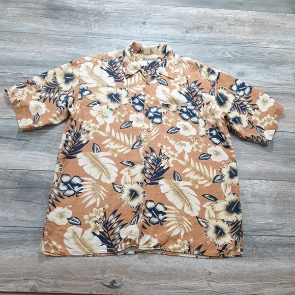 Bobby Chan | Shirts | Bobby Chan Mens Large Short Sleeve Silk Shirt ...
